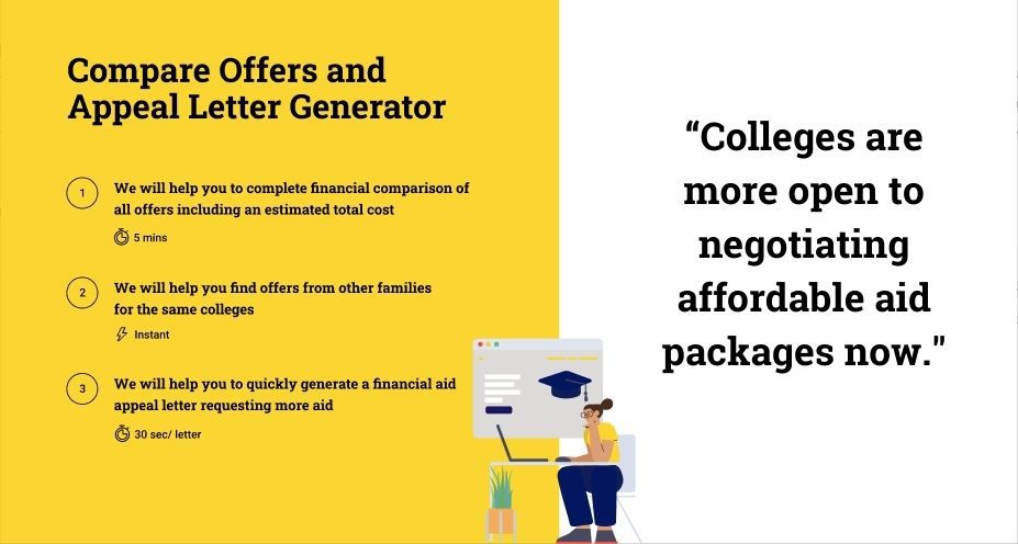 Compare College Offers and Financial Aid Appeal